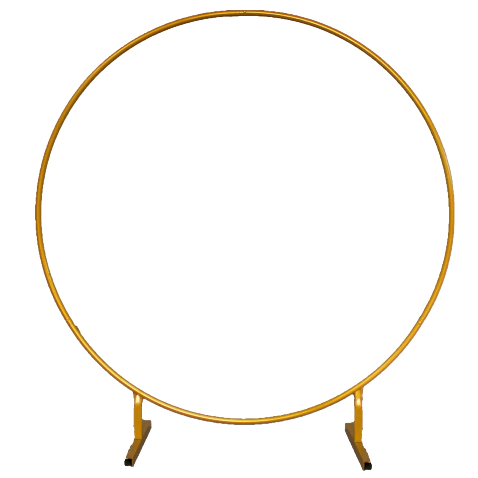 Huloretions 6.6 FT Circle Arch Stand,Gold Round Backdrop Stand Metal ...