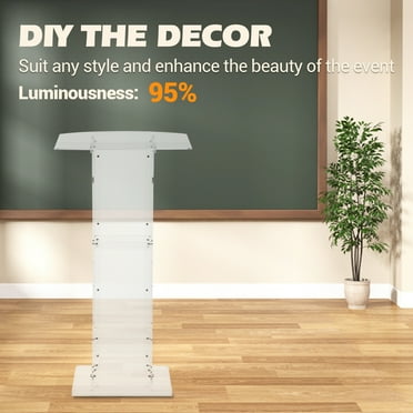 EverBlock Lectern Kit, 43” H x 24” W | For Podiums, Pulpits, Stands ...