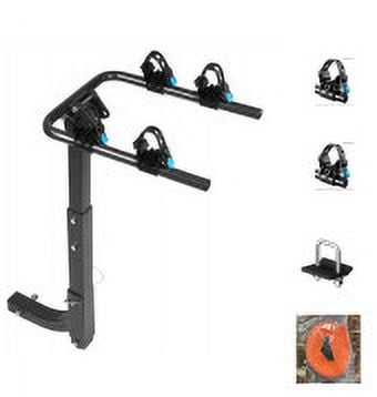 Huloretions Bike Cargo Rack Rear Bike Rack,Bicycle Tail Rack 4 Bike ...