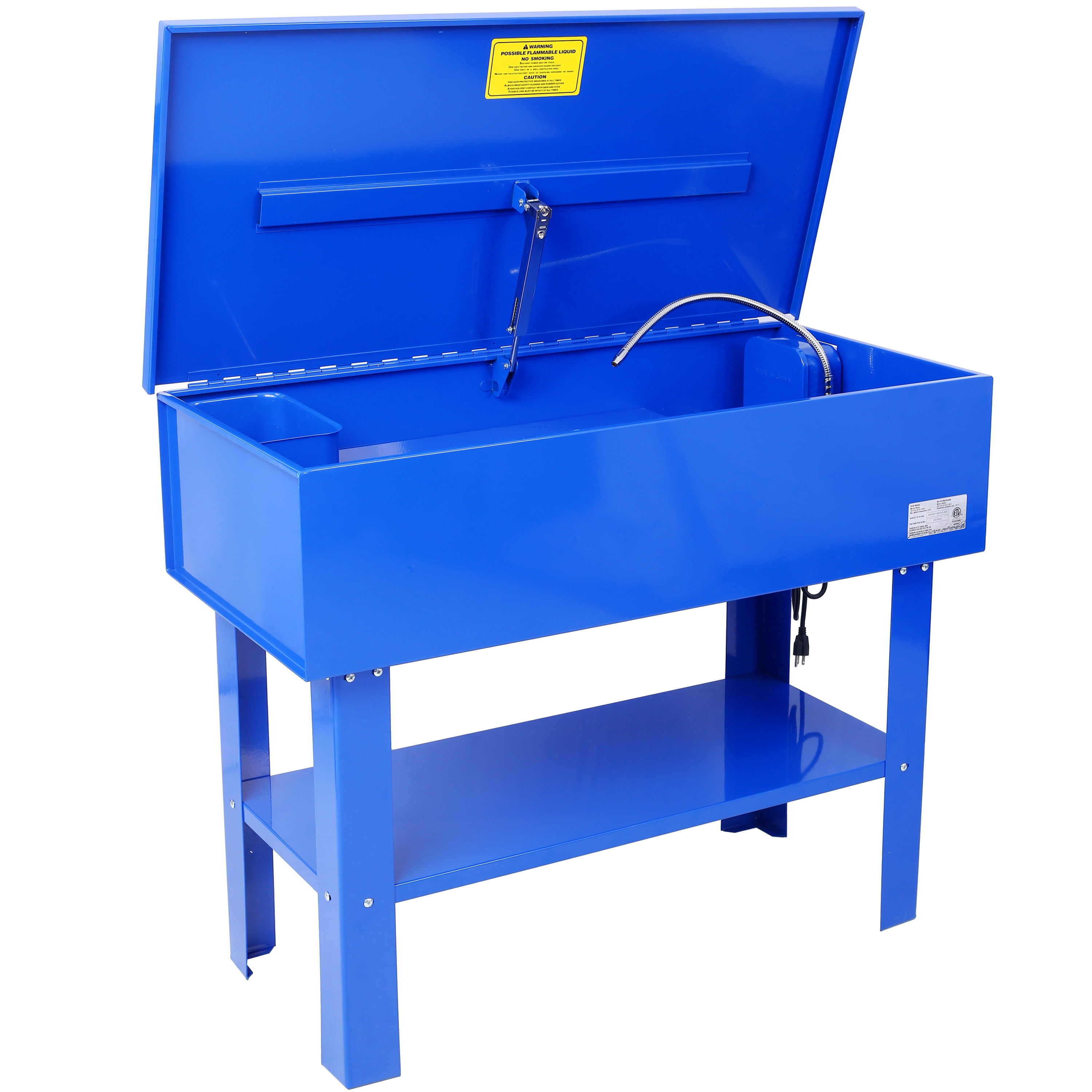Huloretions Cabinet Parts Washer With 110V Pump,3.5 Gallon Benchtop ...