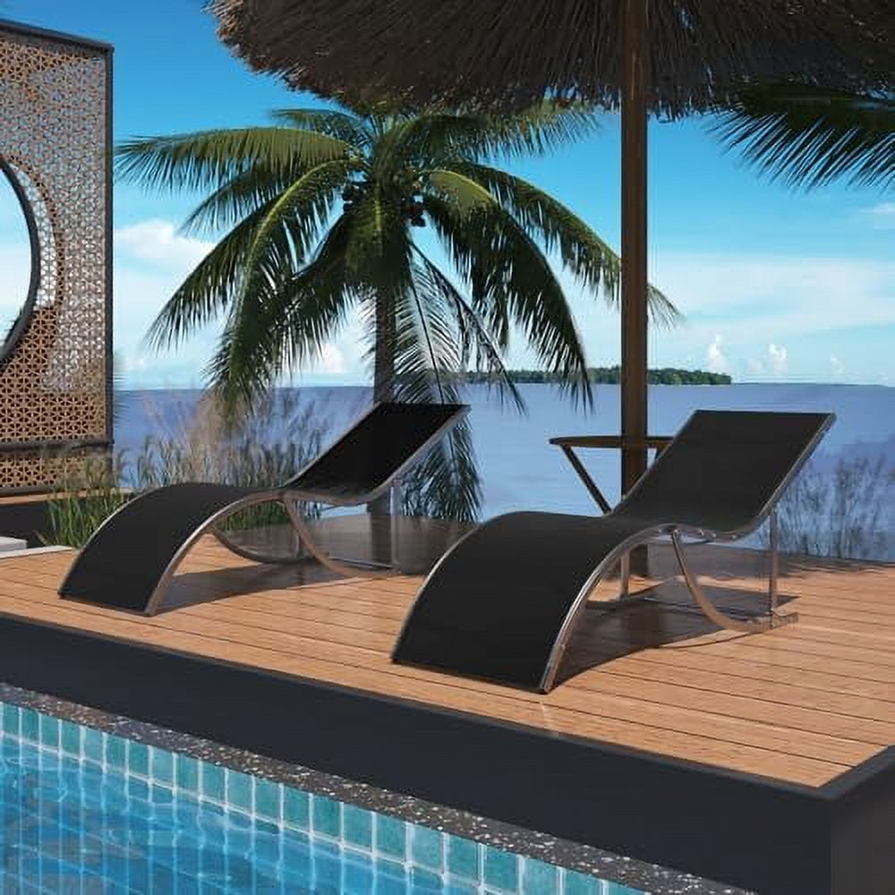 Huloretions Chaise Outdoor Lounge Chairs,Patio Chaise Lounge Outdoor ...