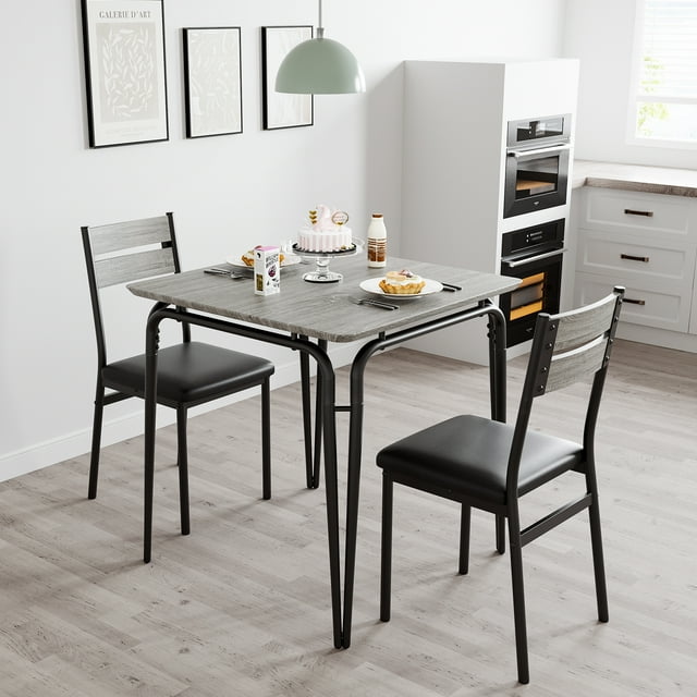 Huloretions Dining Table Set For 2 Person,Small Table and Chairs Set of ...