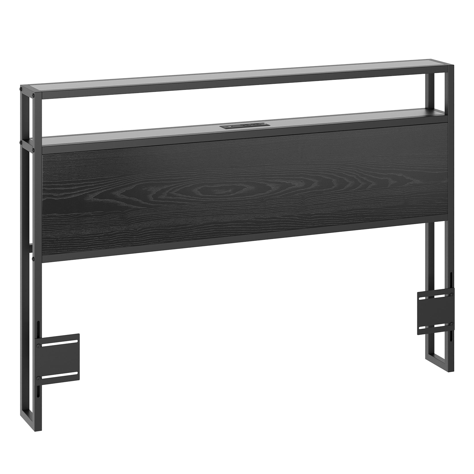 Huloretions Full Size Headboard With LED Lights & Outlets,Adjustable ...