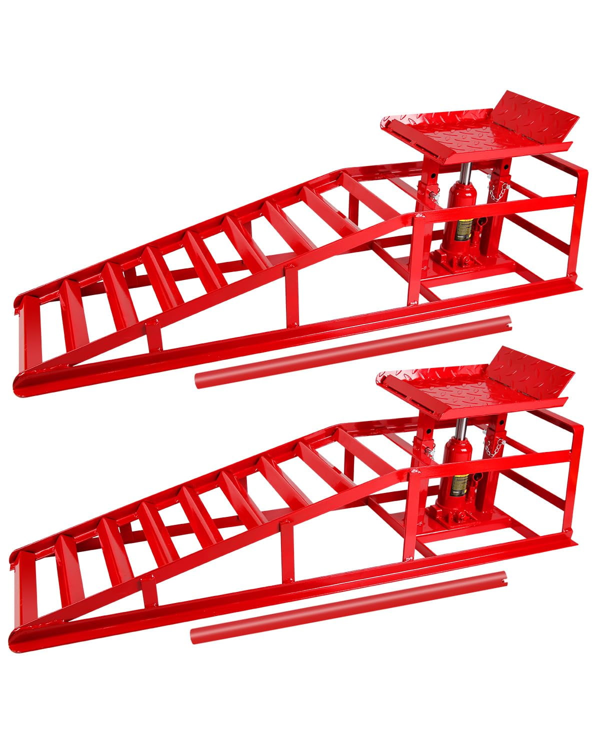 Huloretions Hydraulic Car Ramps,5T 11000lbs Car Lift Service Ramps ...