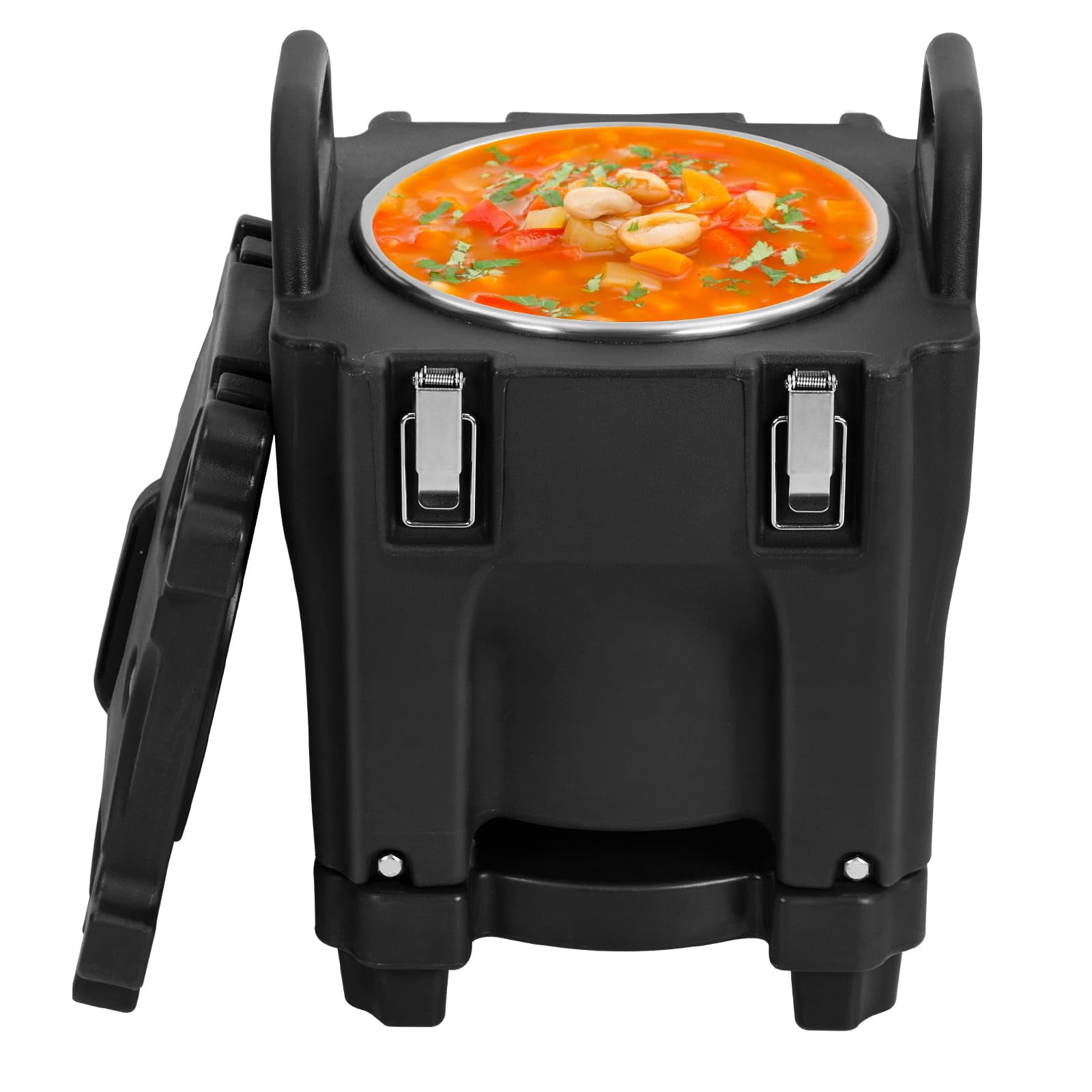 Huloretions Insulated Food Pan Carrier - With Spoon, Top Load, Wheel ...