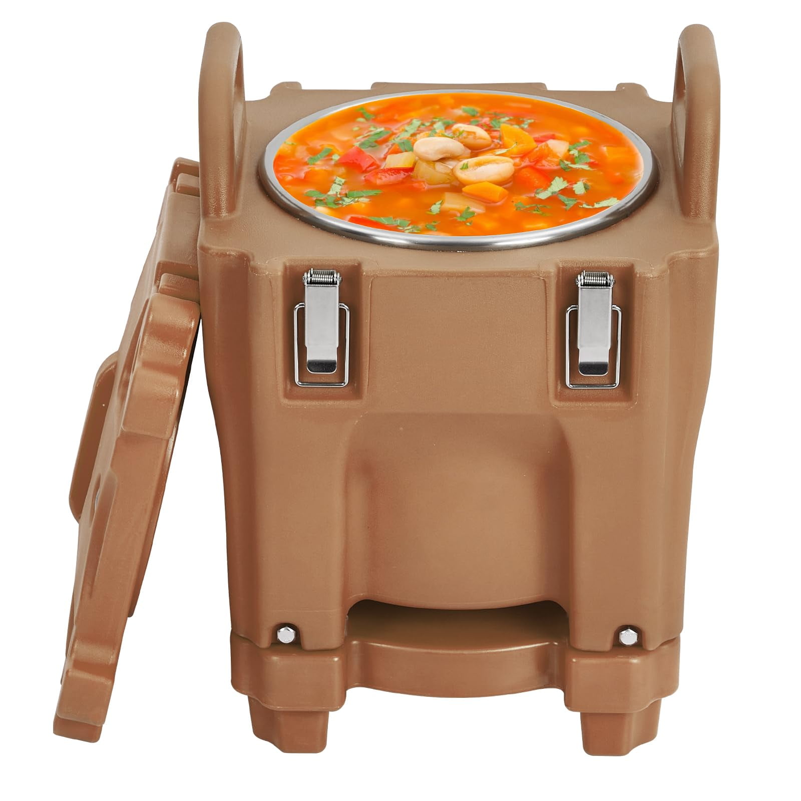 Huloretions Insulated Food Pan Carrier - With Spoon, Top Load, Wheel ...