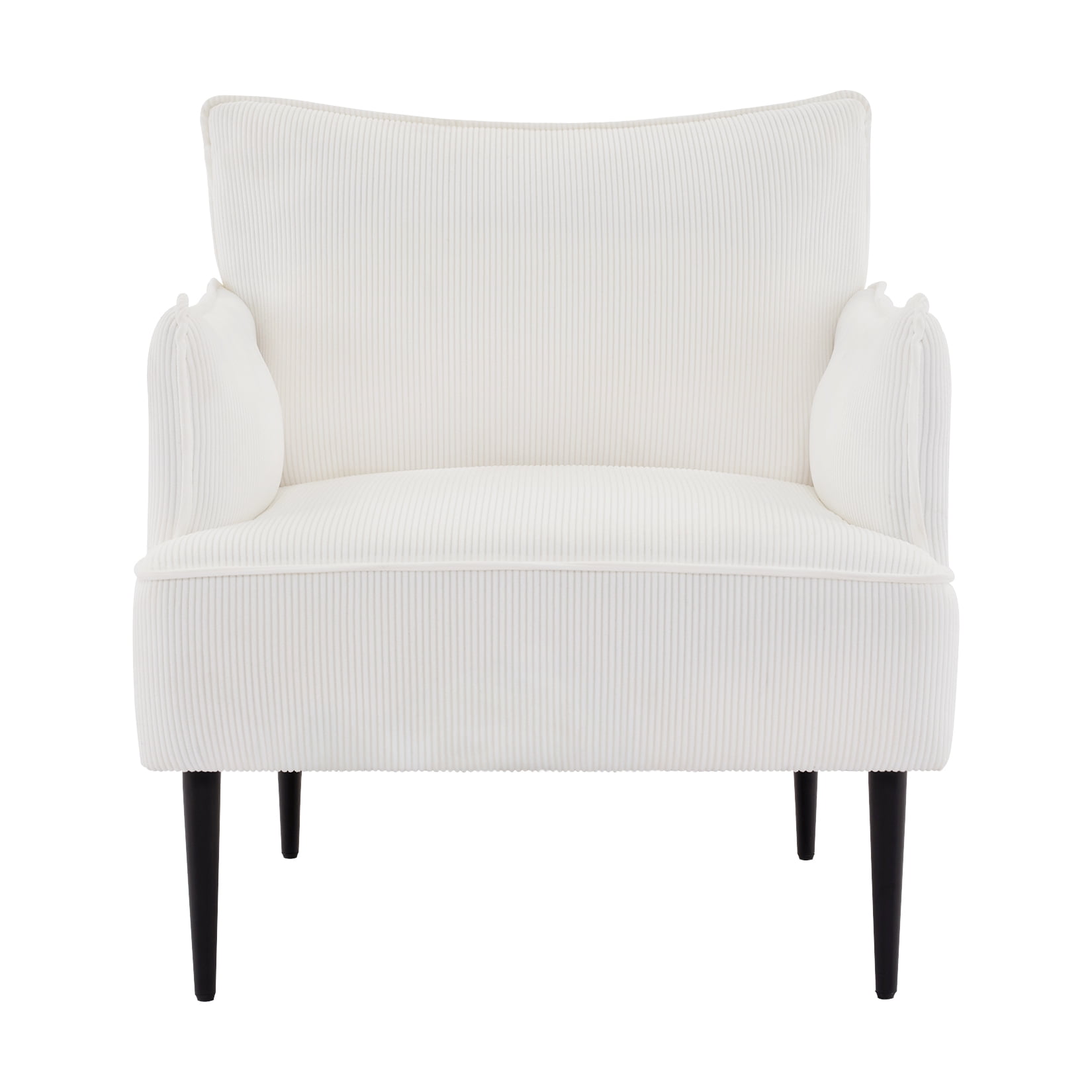 Huloretions Modern Wingback Living Room Chair,Fabric Upholstered Fabric ...