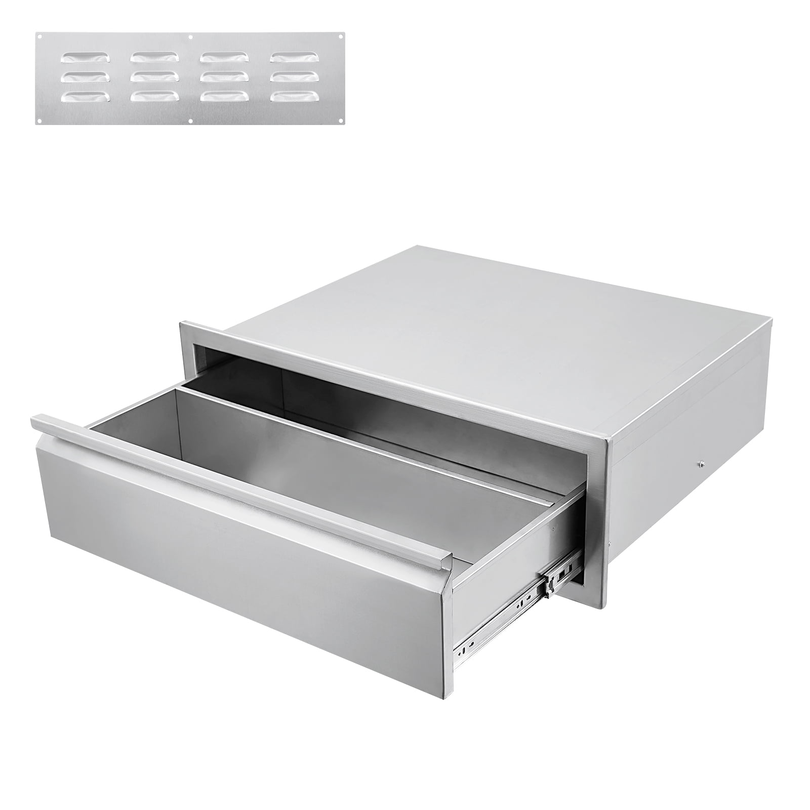 Huloretions Outdoor Kitchen Drawer with Divider,Stainless Steel Flush ...