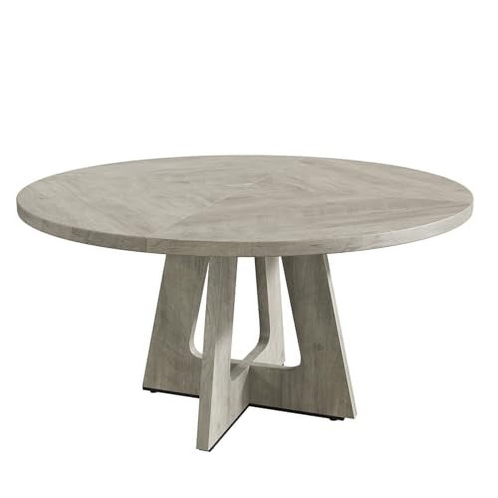 Huloretions Round Dining Table,47" Modern Wood Round Dining Table,Round ...