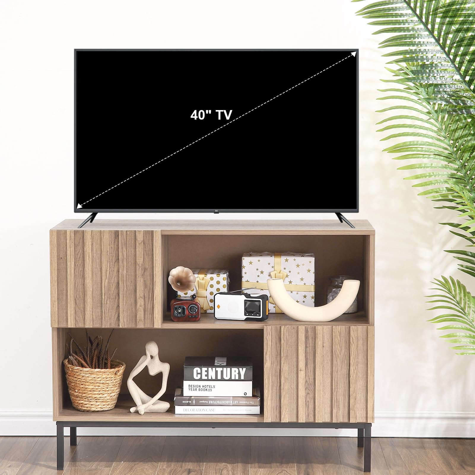 Huloretions Sideboard Buffet Kitchen Storage Cabinet,Entryway Table ...