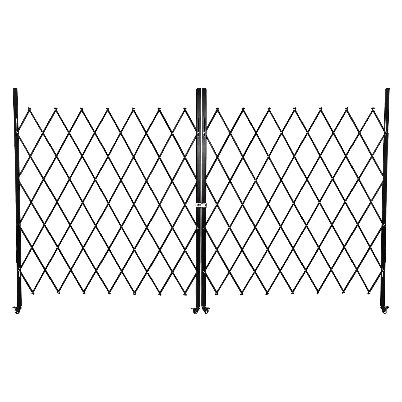 Huloretions Single Folding Security Gate,Steel Accordion Security Gate ...