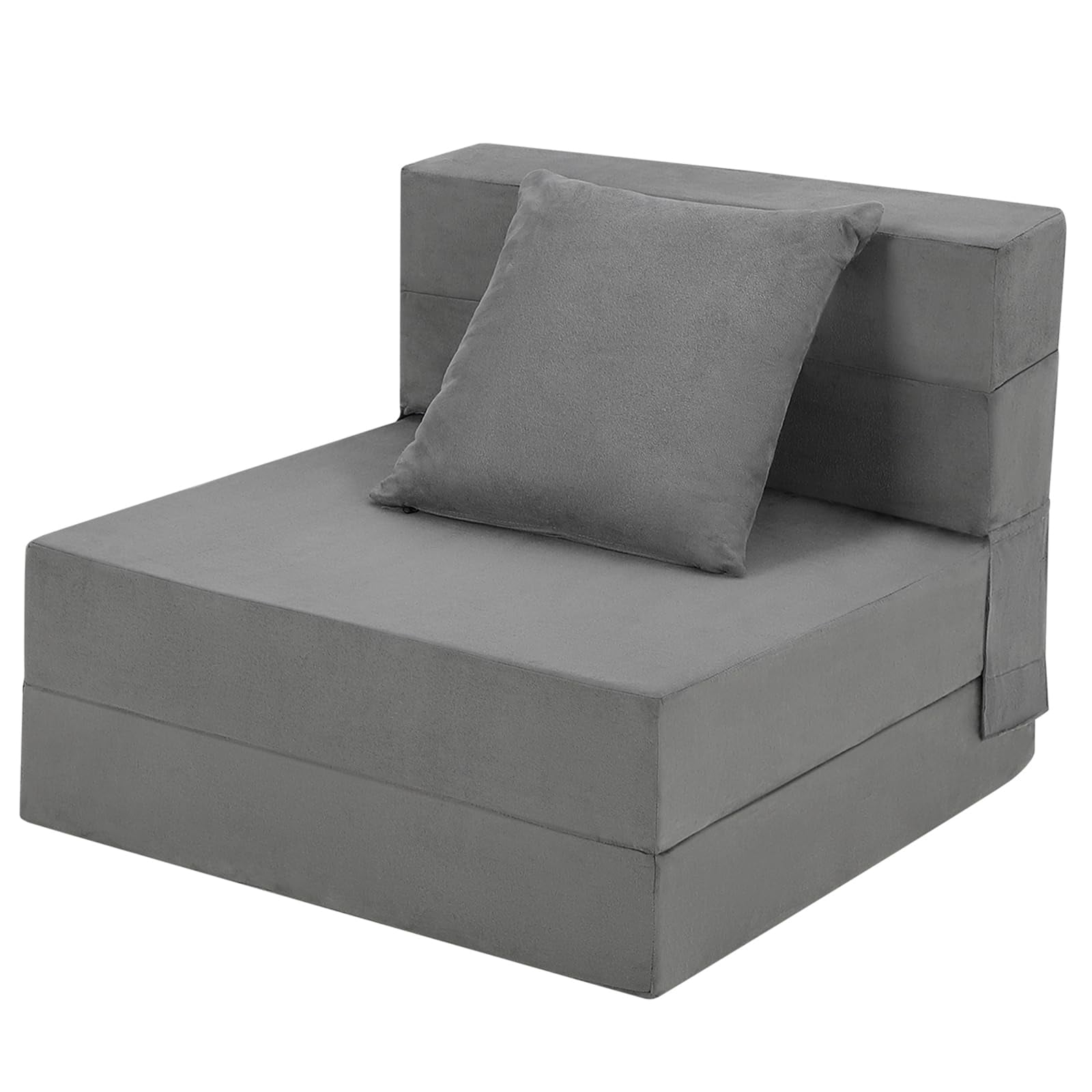 Huloretions Single Folding Sofa Bed,Convertible Sleeper Chair,Couch Bed ...