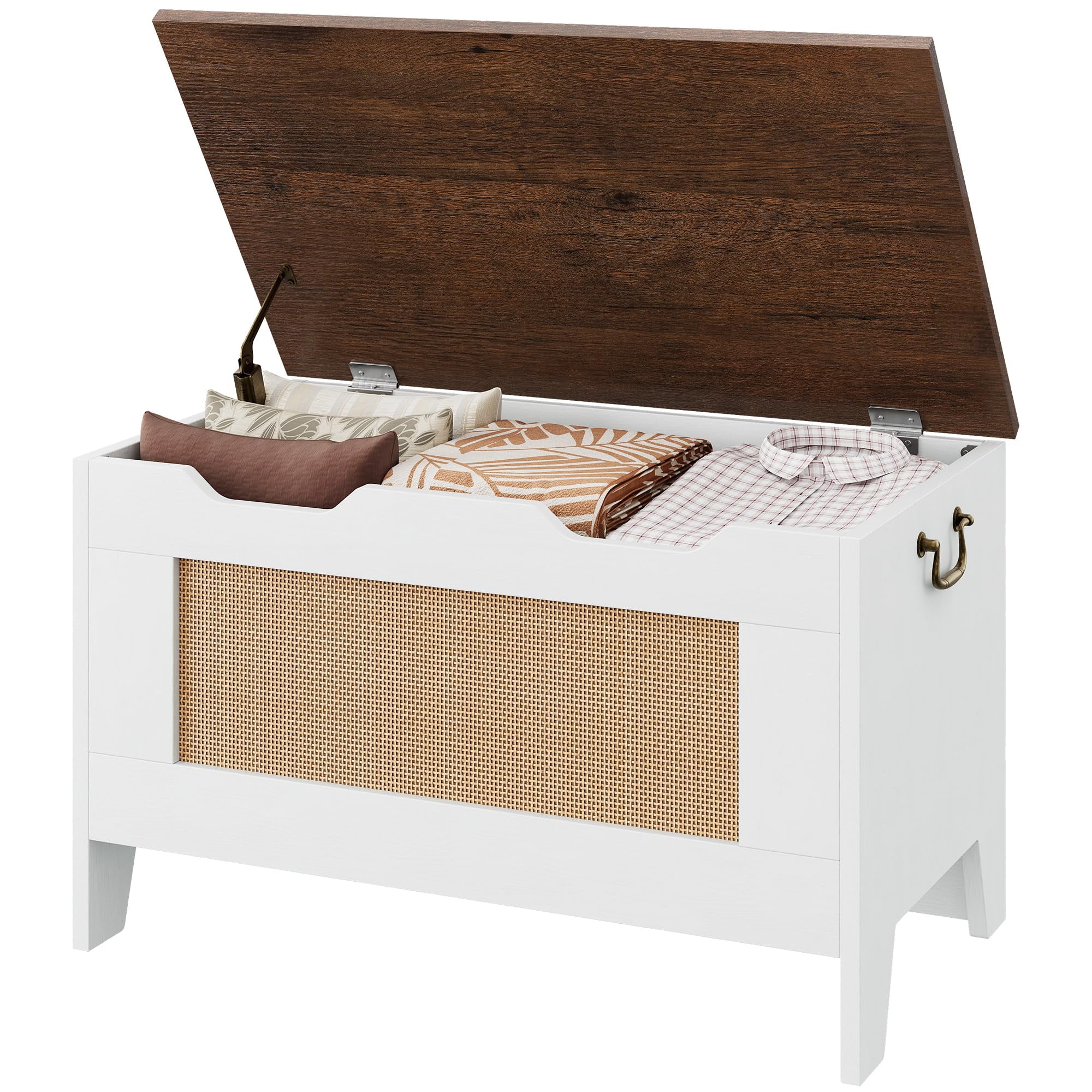 Huloretions Storage Chest,Toy Box with Safety Hinge,Toy Chest for Boys ...