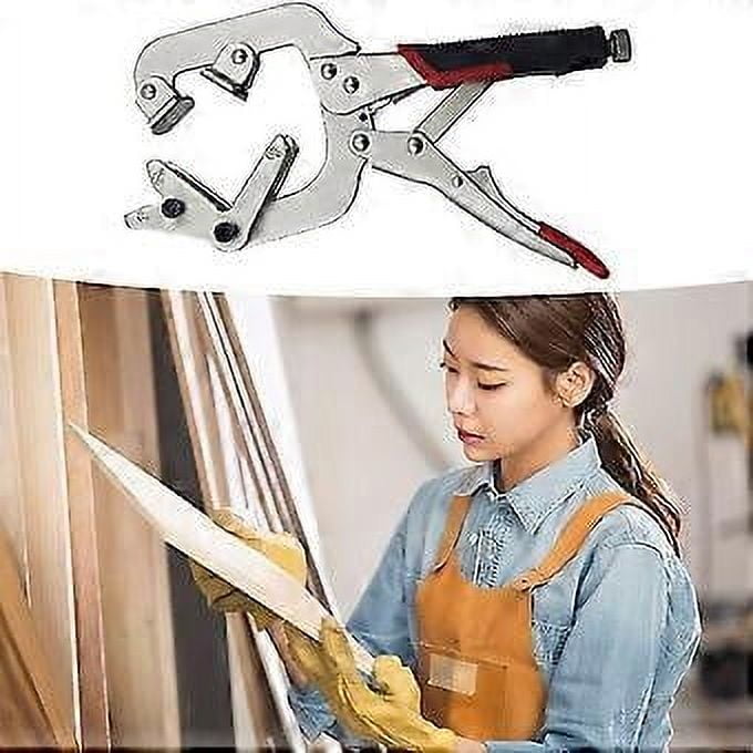 Hulucky 10 Inch Pipe Clamp Heavy Duty Welding Tool for Round and Square ...