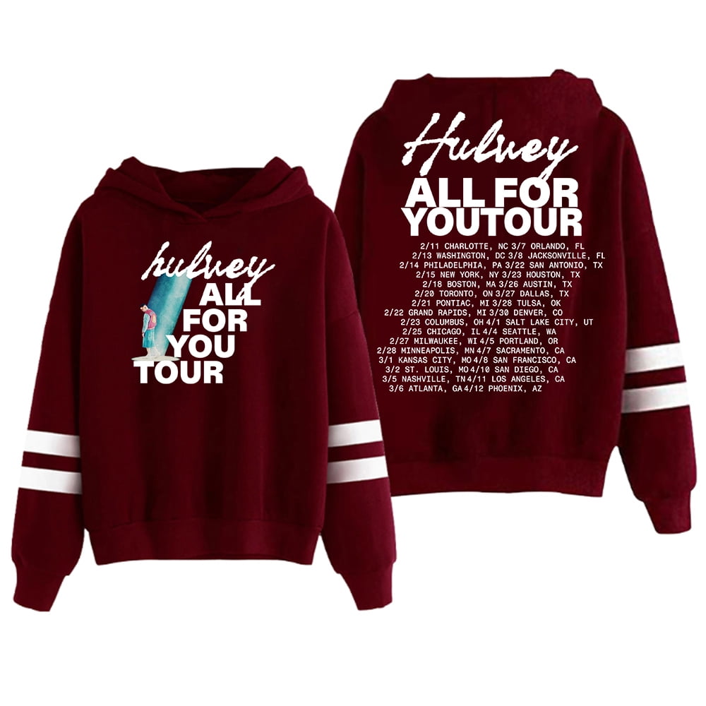 Hulvey All For You Tour Hoodie Pocketless Parallel Bars Sleeve ...