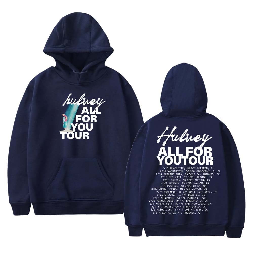 Hulvey All for You Tour 2025 Merch Hoodie unisex fashion trend long ...