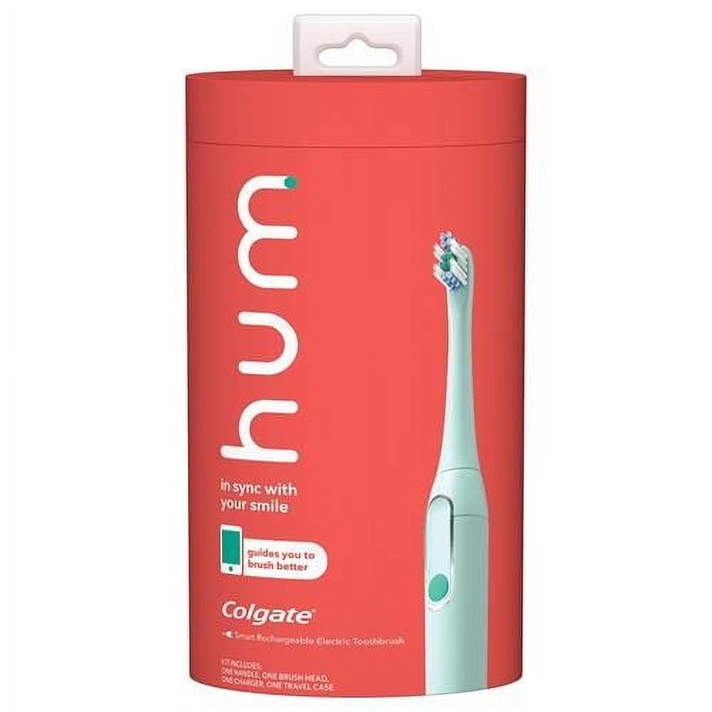 Hum By Colgate Smart Electric Toothbrush Kit, Rechargeable Sonic ...