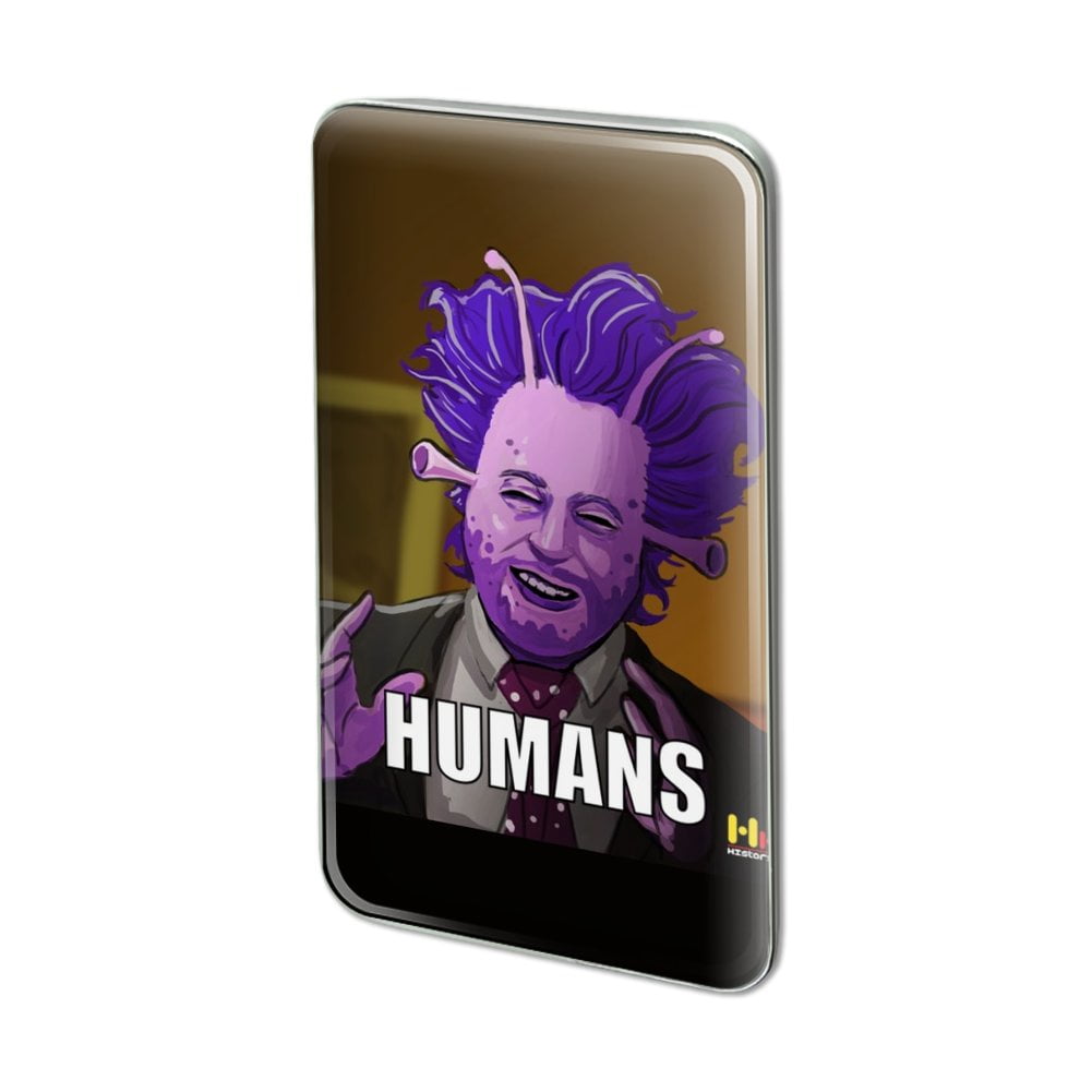 Human Aliens Guy History Meme Metal Rectangle Lapel Hat Pin Tie Tack ...
