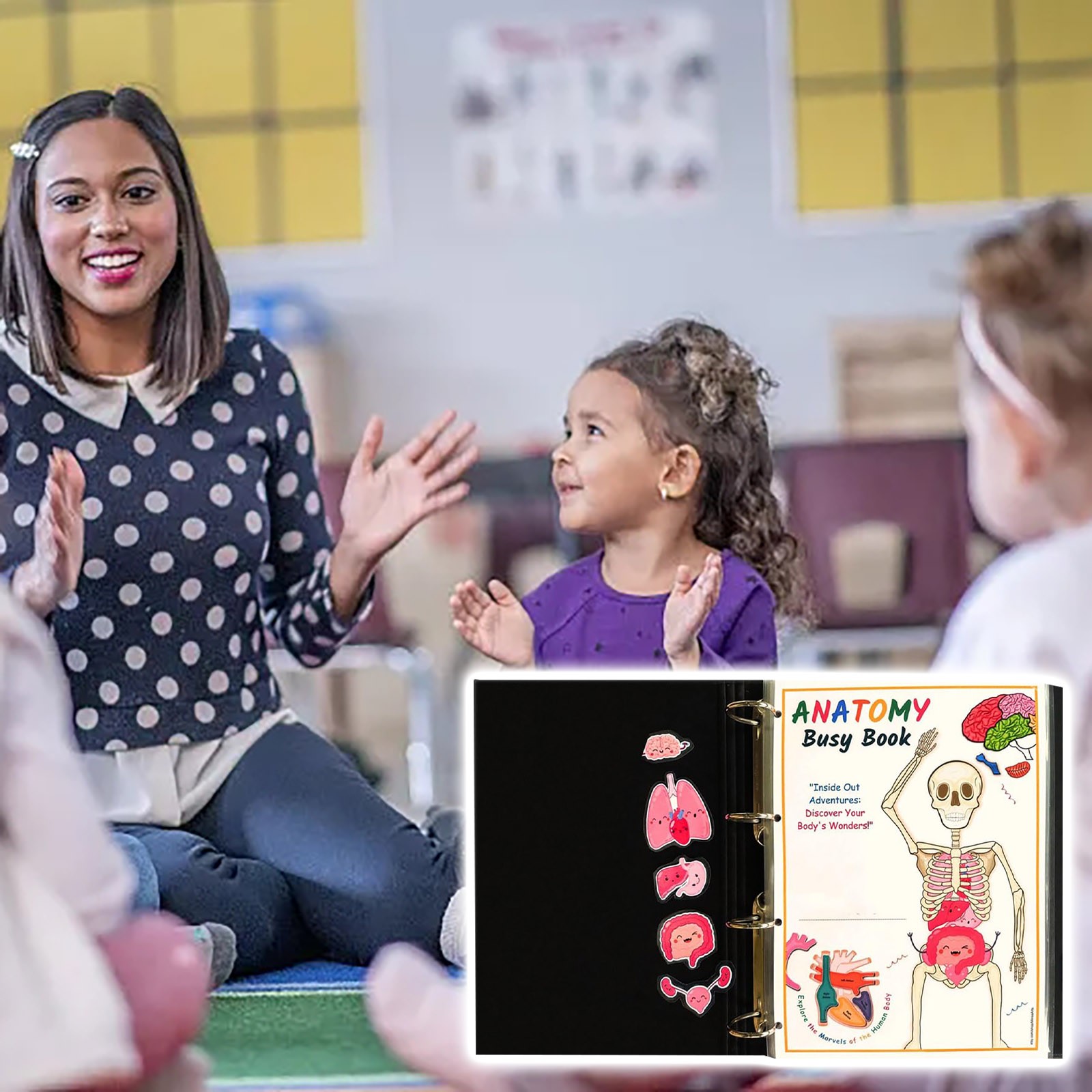 Human Anatomy Busy Book, Human Body Anatomy Busy Book for Kids Human ...