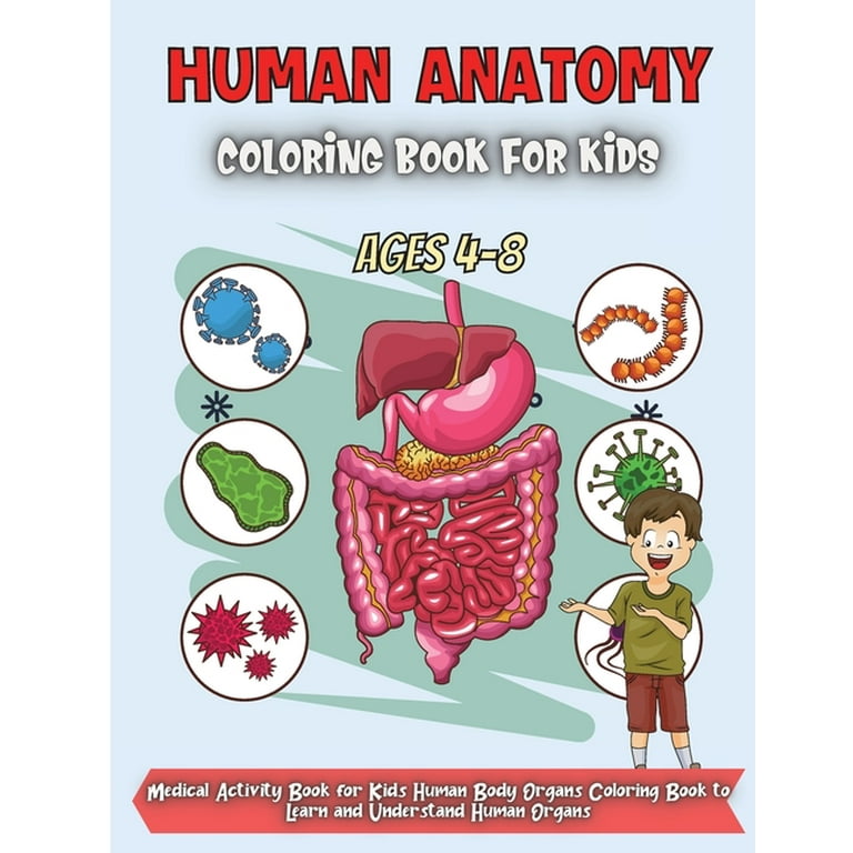 Human Anatomy Coloring Pages For Kids