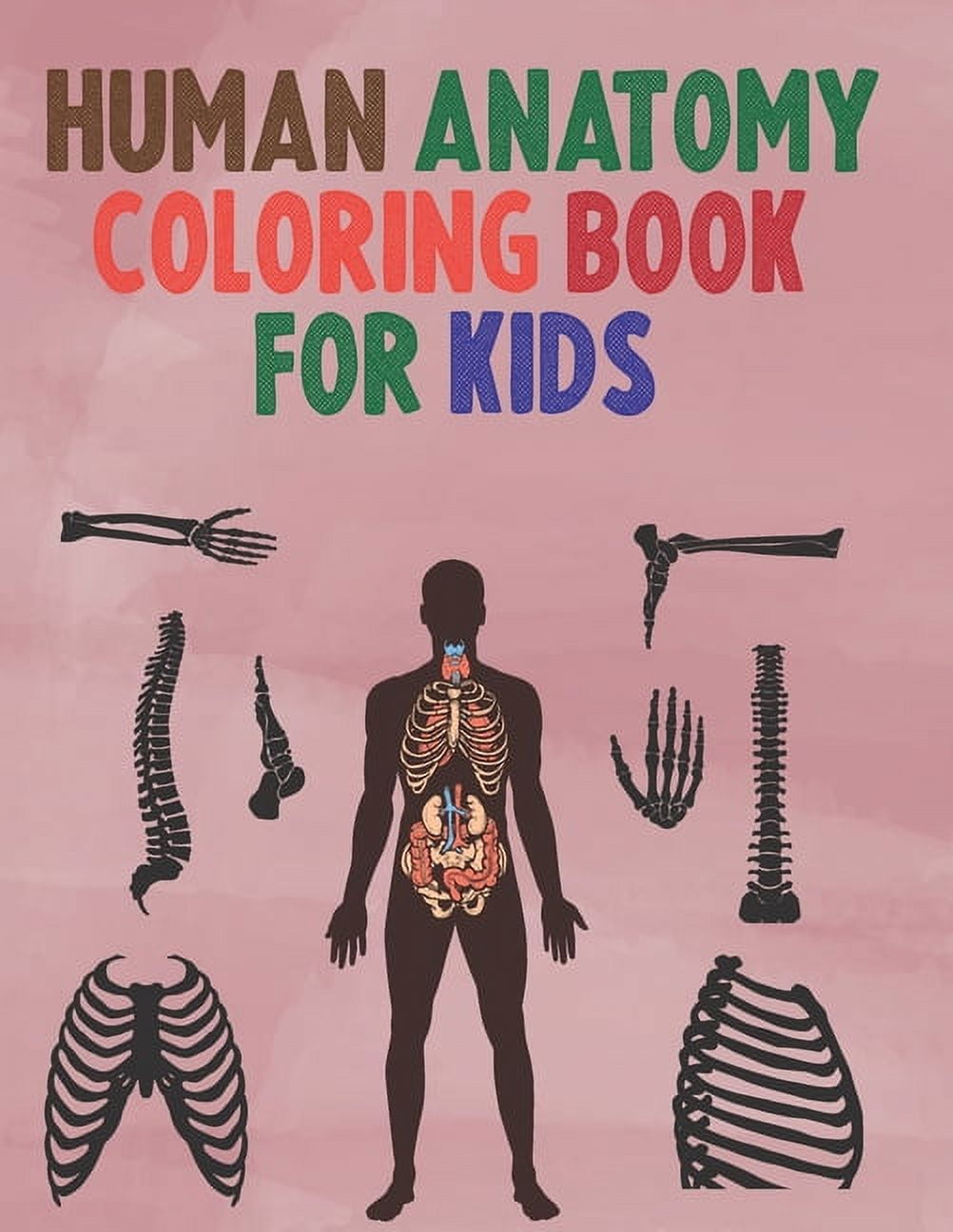 Human Anatomy Coloring Book for Kids: An kids human anatomy Coloring ...