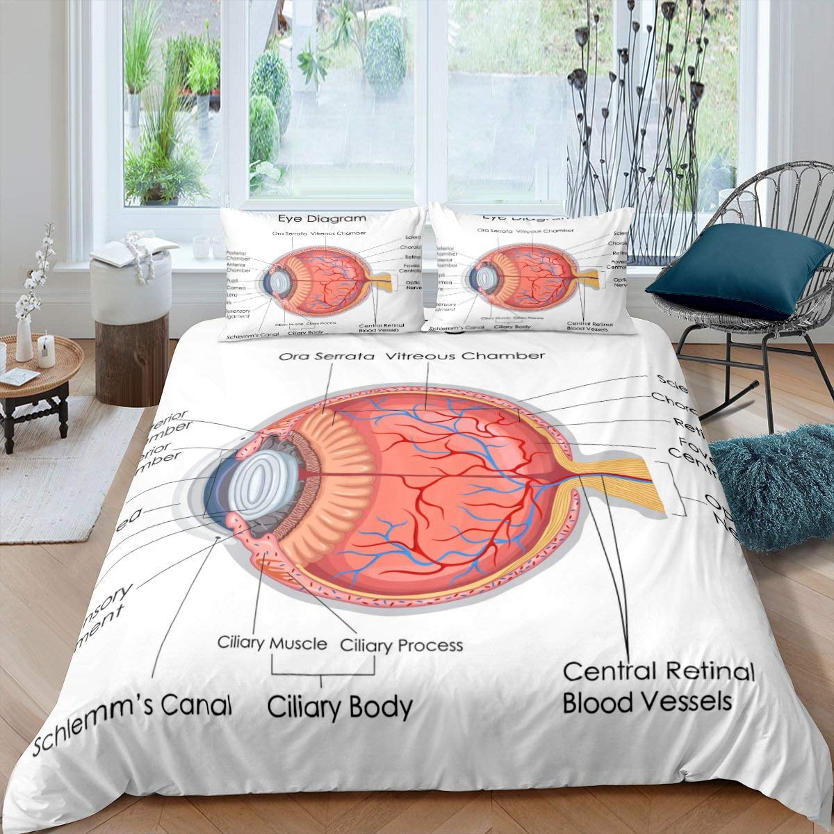 Human Anatomy Medical Education Cell Biology Duvet Cover Body Structure ...