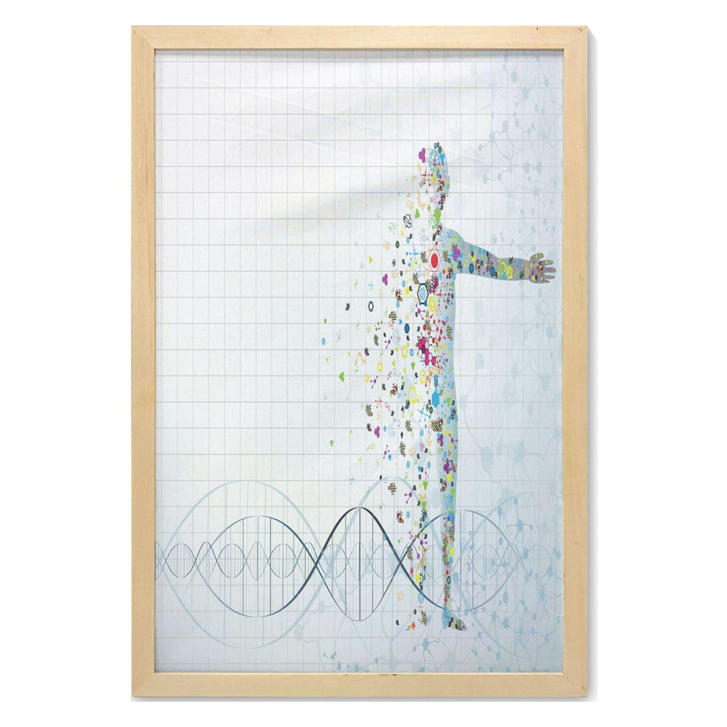 Life Size Human Body Poster
