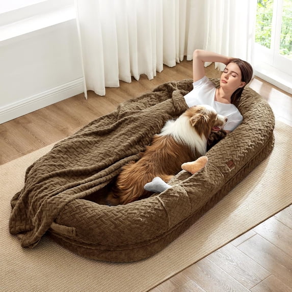 Human Bed for Adult - Luxury Faux Giant Size Bed with Portable Handle ...