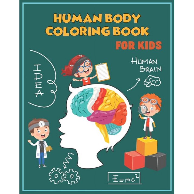 Human Body Coloring Book For Kids (Paperback) - Walmart.com