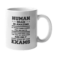 Human Brain Is Amazing Funny Clever Coffee & Tea Gift Mug Cup For ...