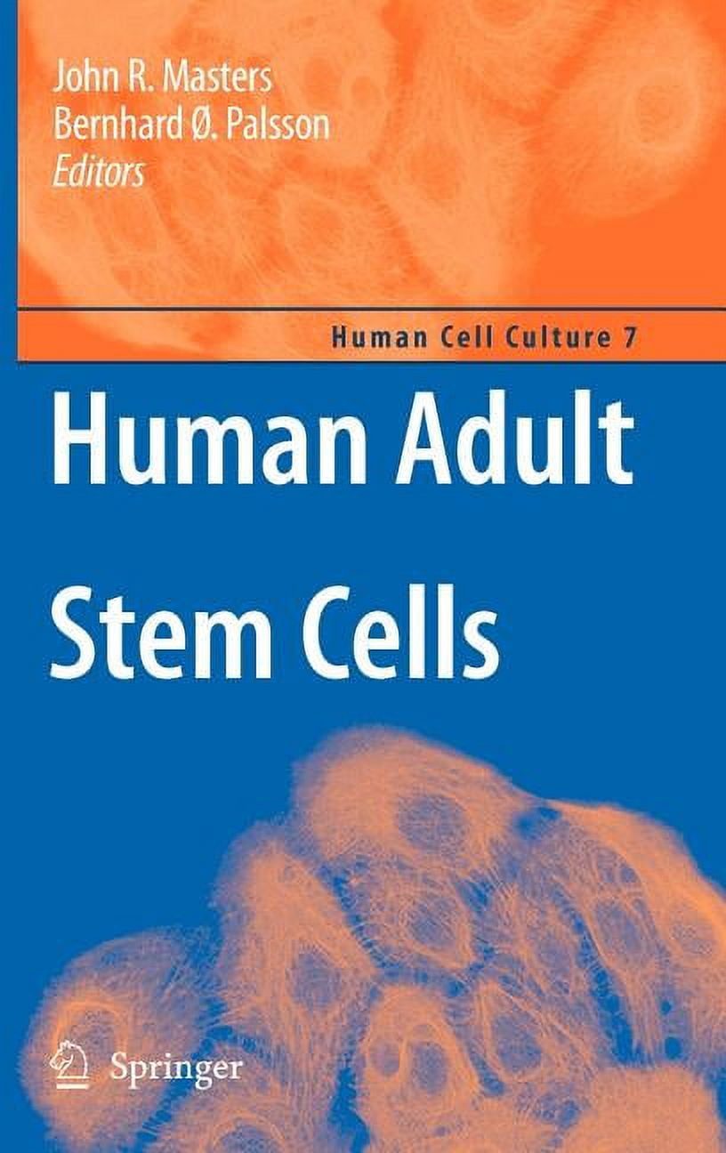 Human Cell Culture Human Adult Stem Cells, Book 7, (Hardcover ...