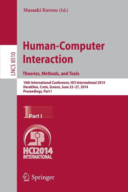 Human-Computer Interaction. Theories, Methods, and Tools: 16th ...