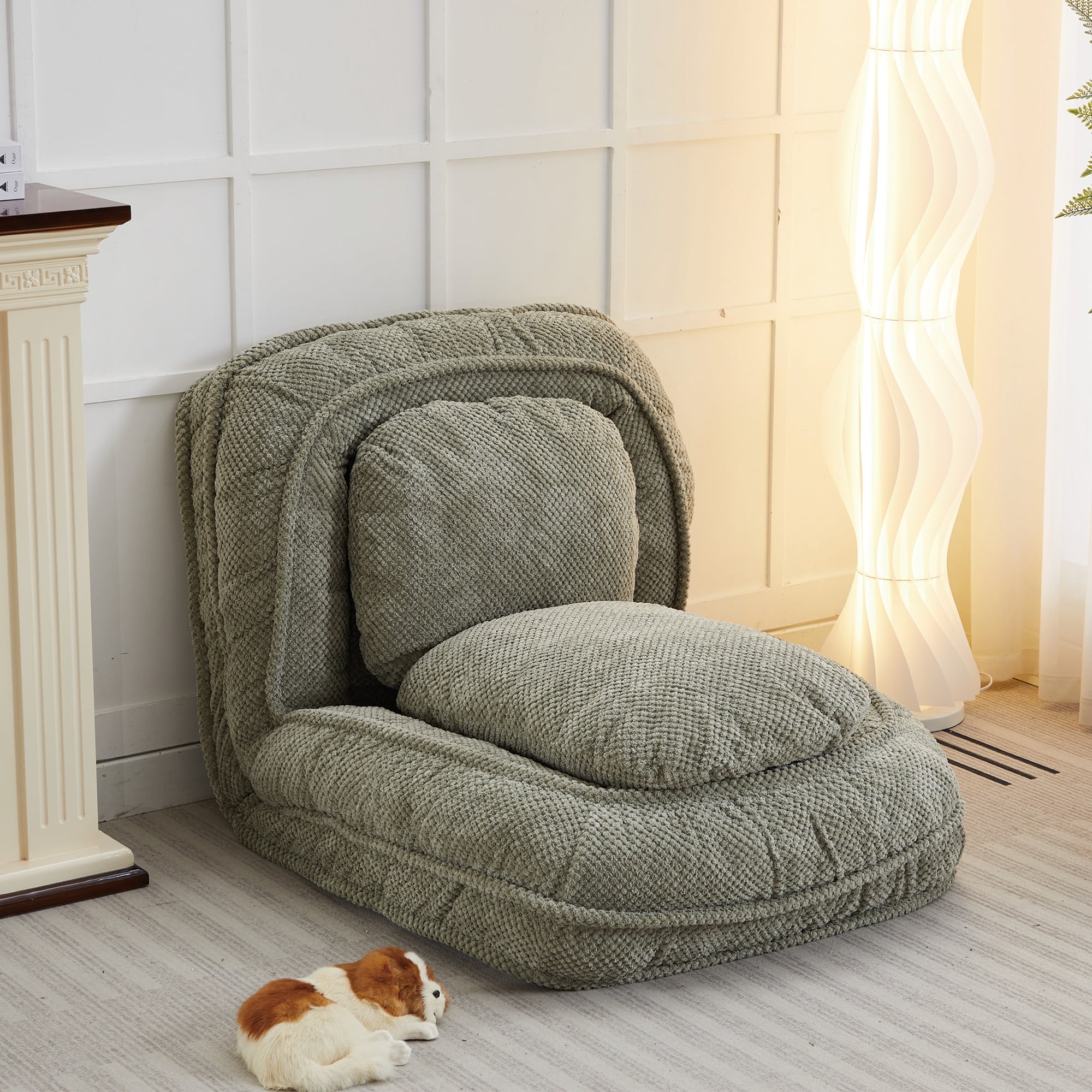 Human Dog Bed, 5 Adjustable Position Dog Bed for Humans & Dog, 69.29 ...