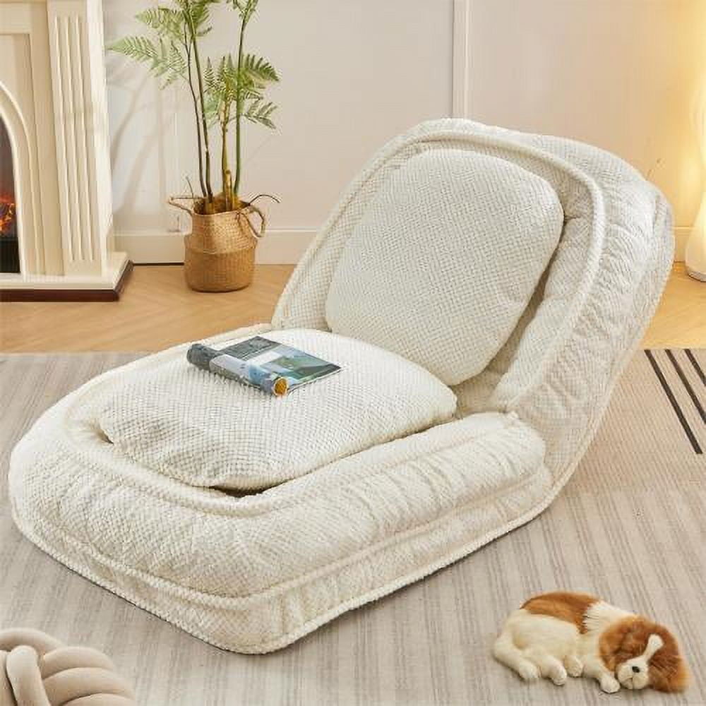 Human Dog Bed ,Lazy Sofa Couch ,5 Adjustable Position,sit,sleep,fold ...