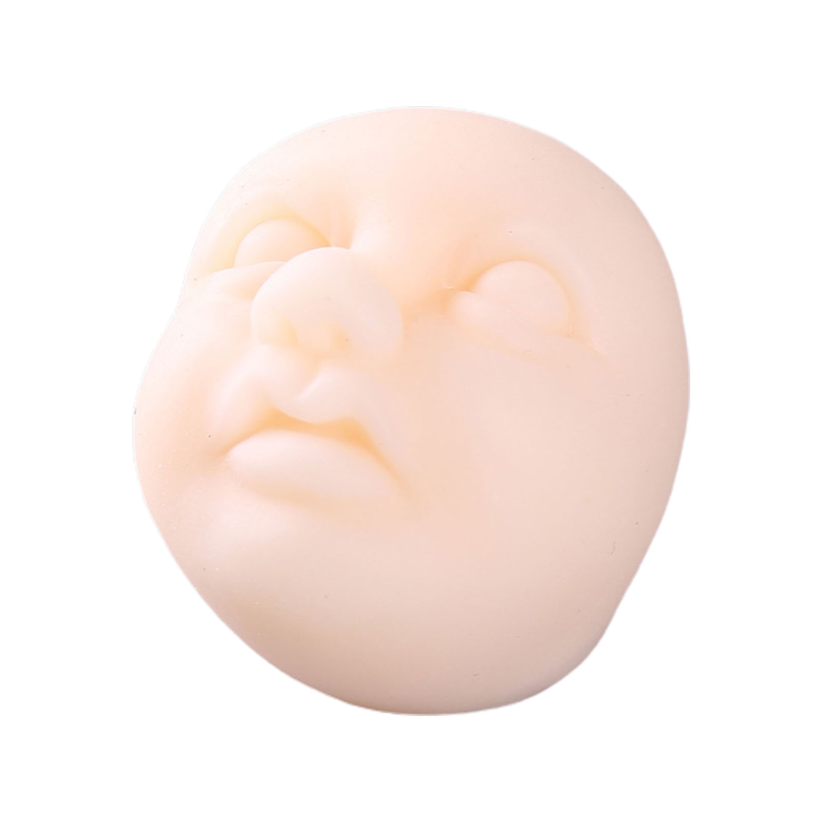 Human Face Squeeze Toy Flexible Tensile Rebound Cute Emotion Doll Pinch ...