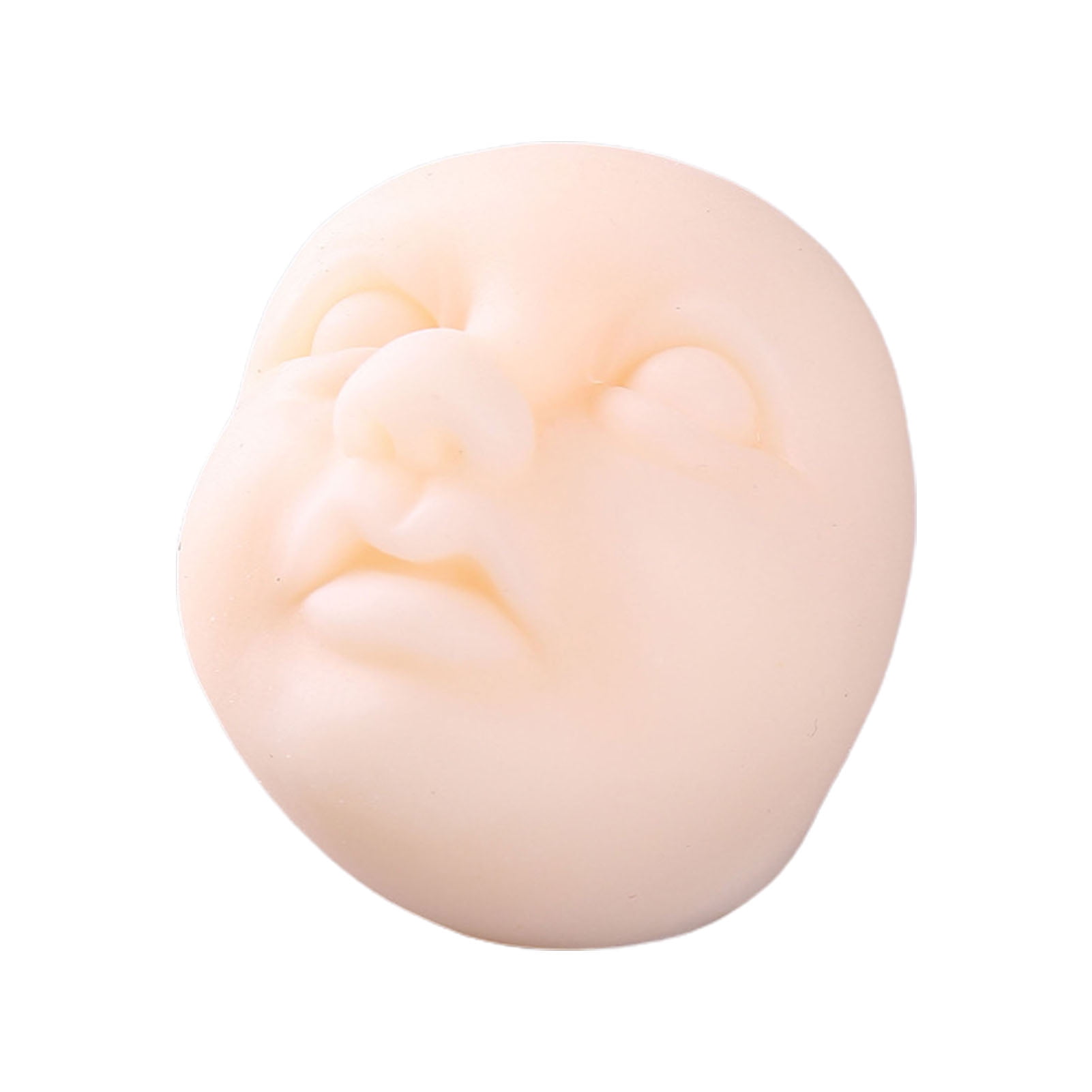Human Face Squeeze Toy Flexible Tensile Rebound Cute Emotion Doll Pinch ...