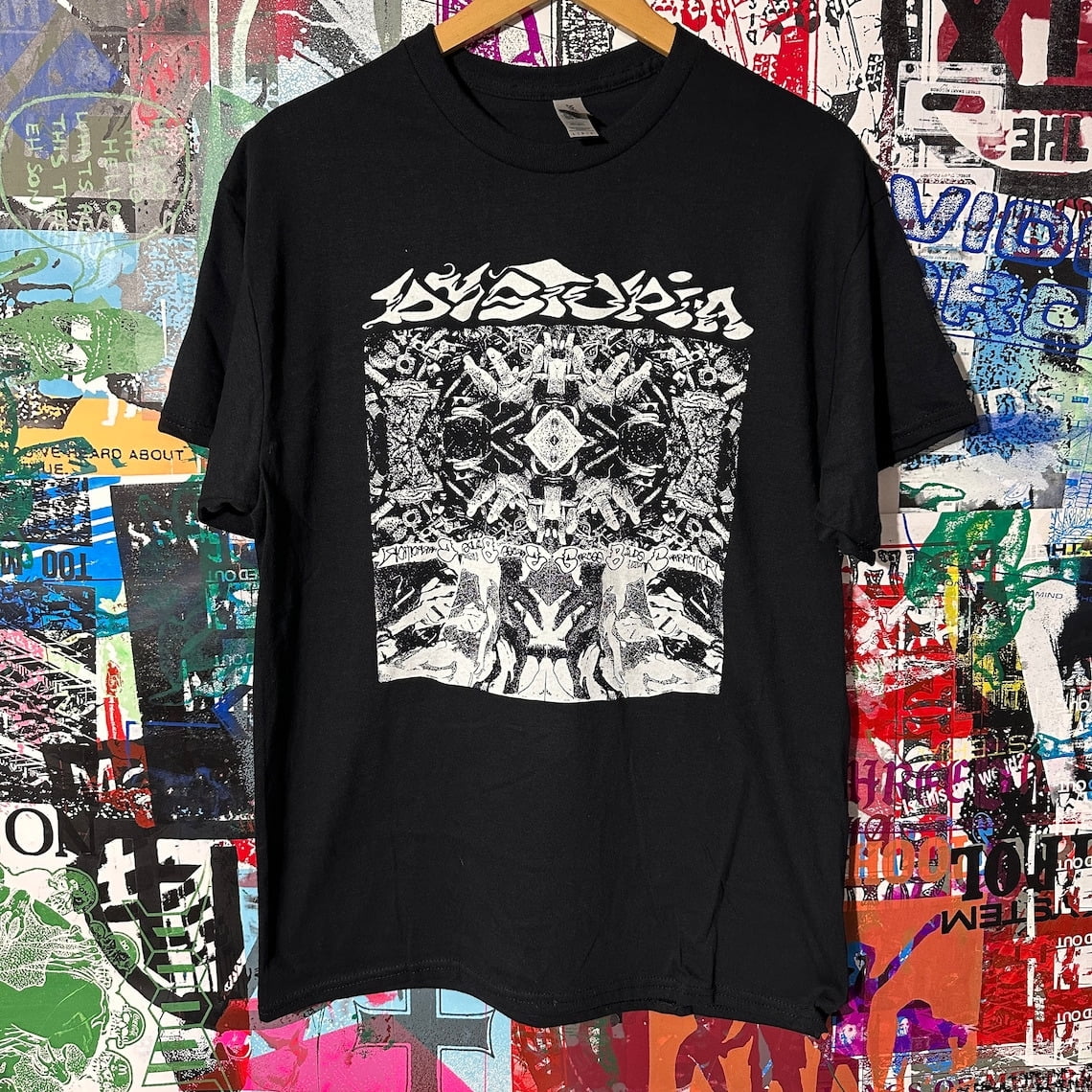 Human Garbage Punk Graphic Shirt Crust Dystopian Scene Tee - Walmart.com