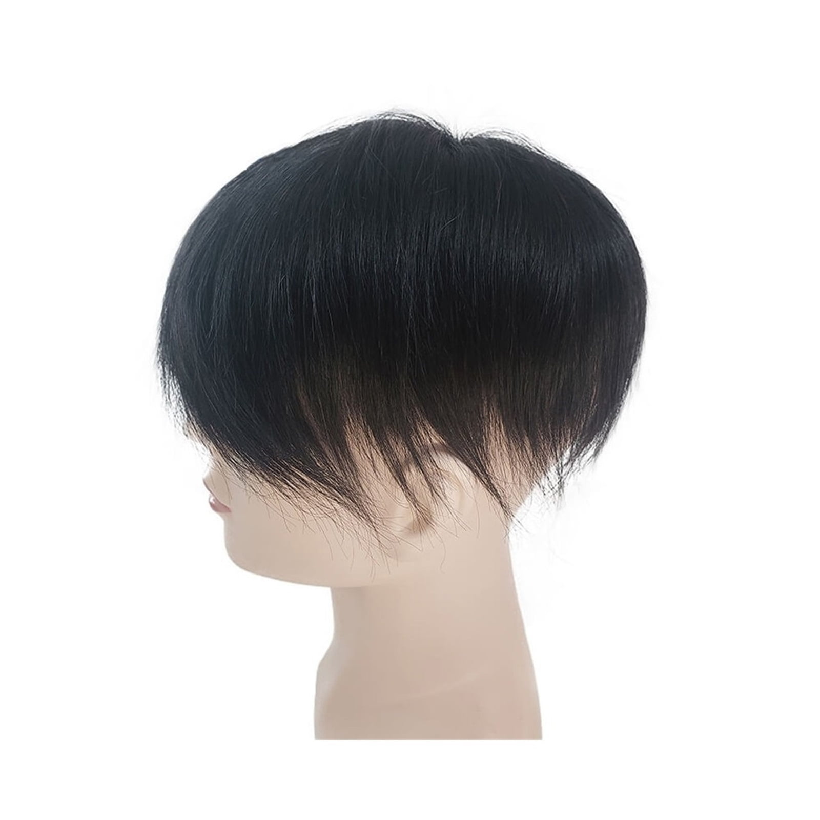 Human Hair Toupee Fine Welded Mono Base Men Replacement Systems ...