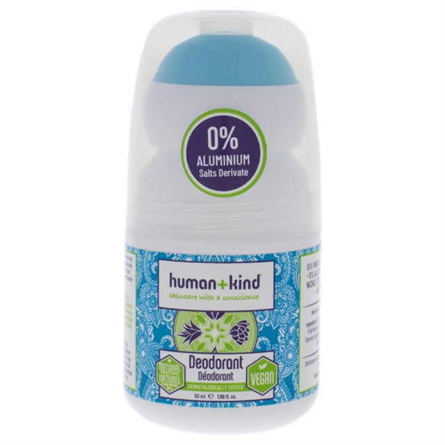 Human+Kind Unisex Vegan Deodorant Roll On, 1.69 oz - Walmart.com