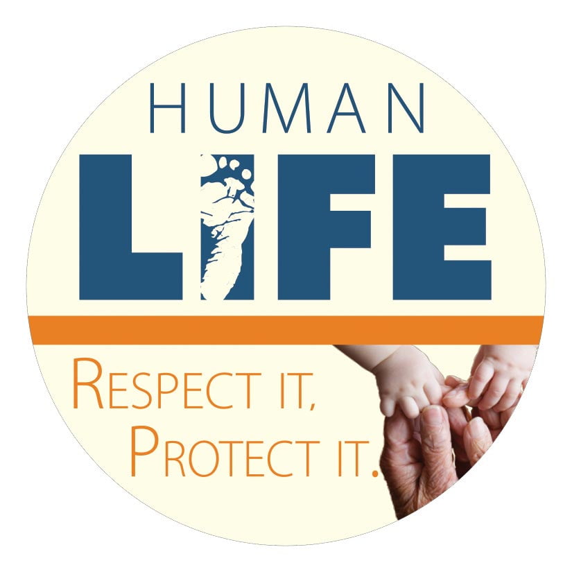 Human Life Respect It Pro-Life Button (Pack of 25) - Walmart.com