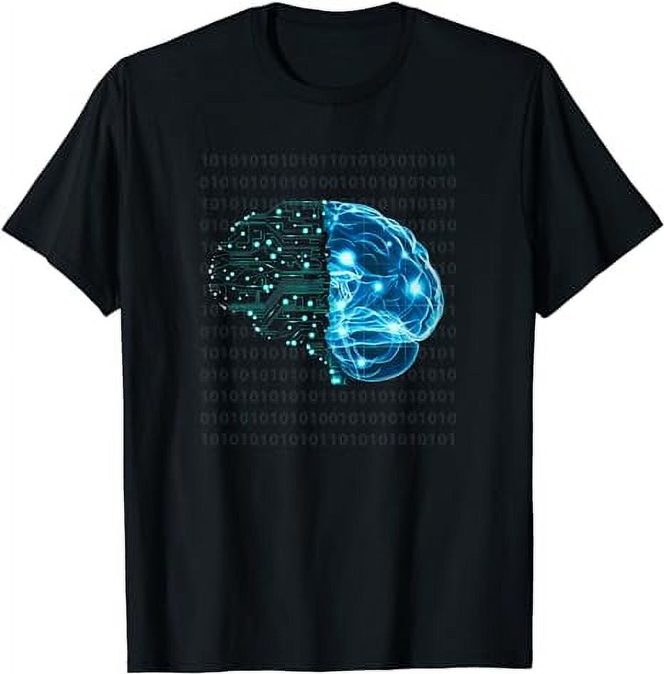 Human Memory Circuit Digital Brain Artificial Intelligence T-Shirt ...