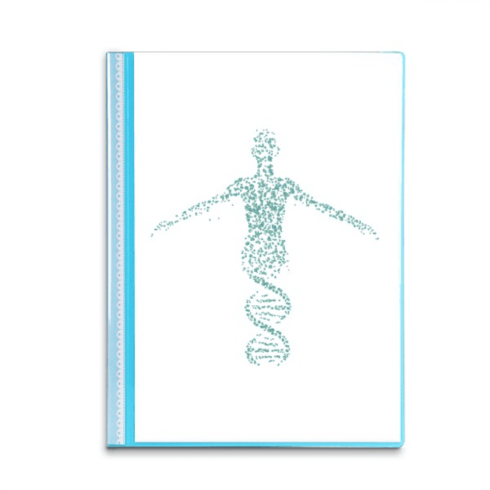 Human Molecular Combination Helix Book Sheet Protectors Portfolio ...