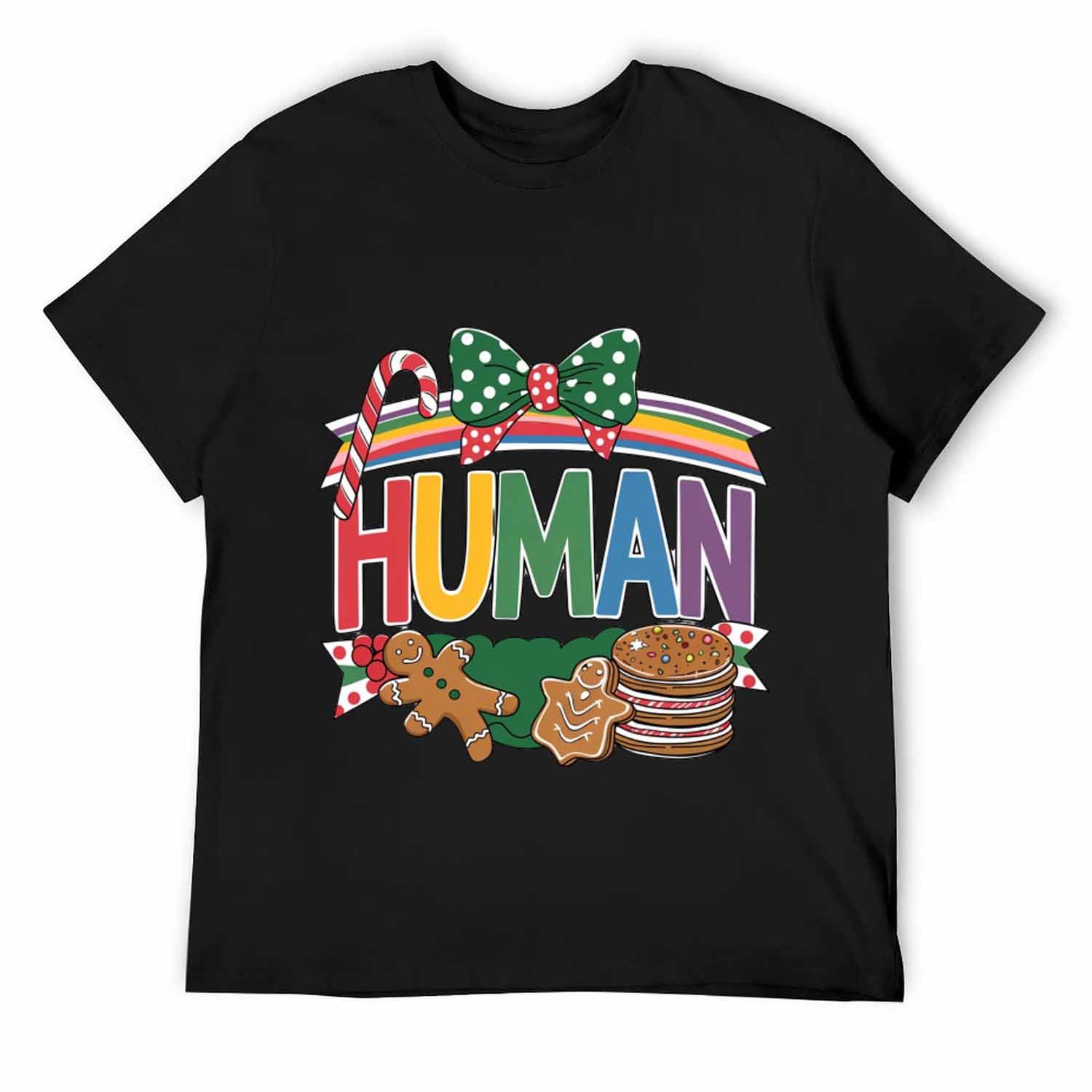 Human Party Crew With Leopard Print T-Shirt - Walmart.com