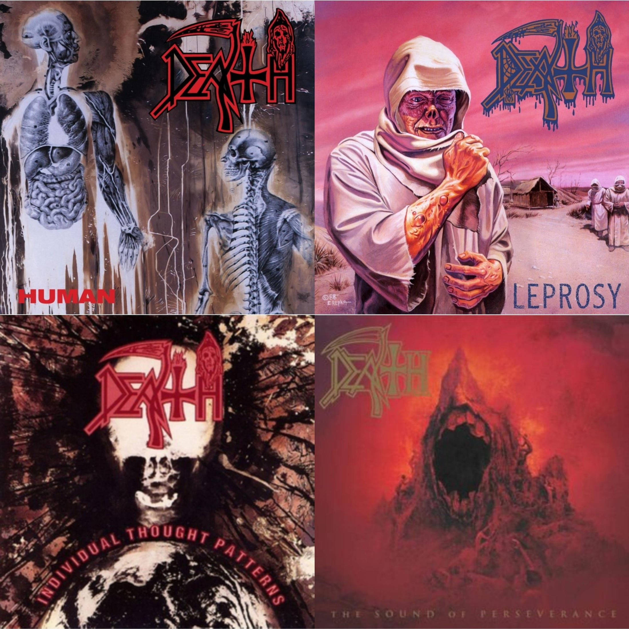 Human (Remastered Reissue) & Leprosy (Reissue) & Individual Thought ...