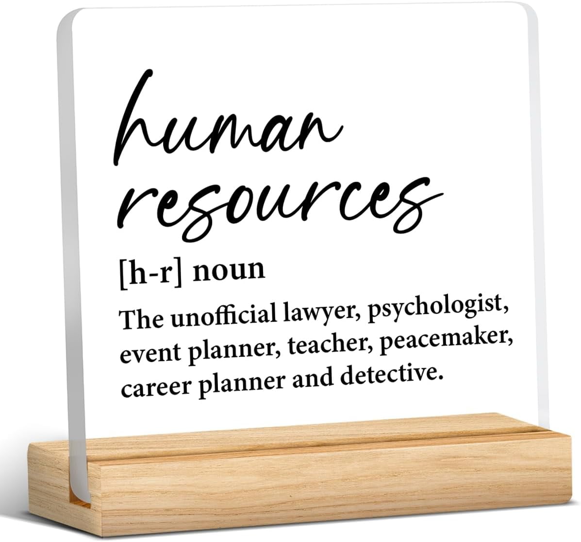 Human Resources Gift for Women Men, HR Gifts for Coworkers Women Men ...