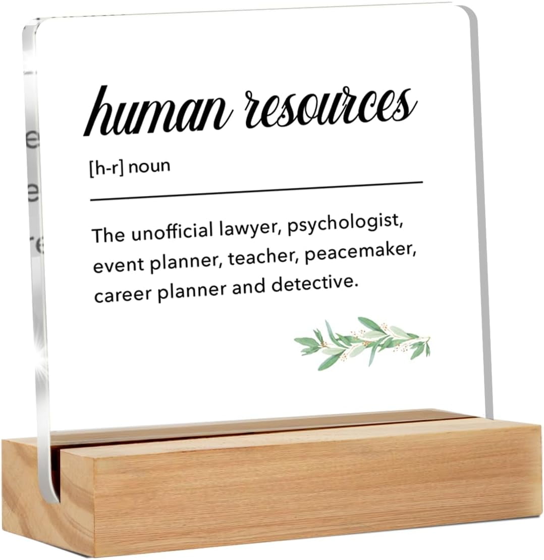 Human Resources Gifts for Women Men, Funny HR Gifts for Coworkers, HR ...