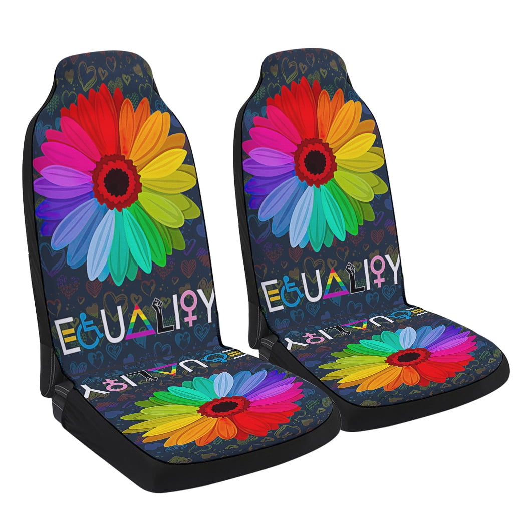 Human Right Social Equality Seat Covers Cars, Car Truck SUV 2 Piec ...