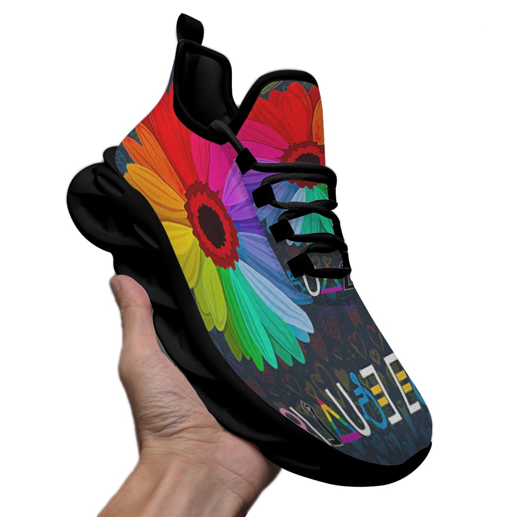 Human Right Social Equality Shoes Sneakers Black Size 12 - Walmart.com