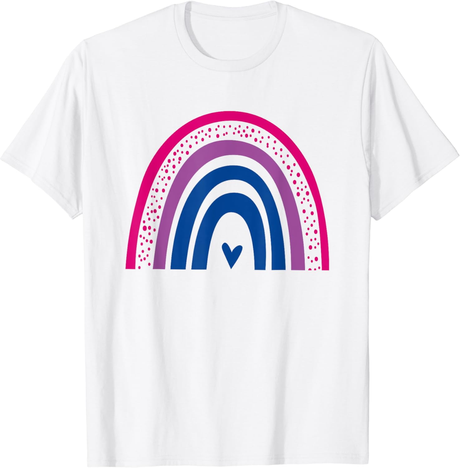 Human Rights LGBT Bisexuality Bi Pride Rainbow Bisexual T-Shirt100 ...