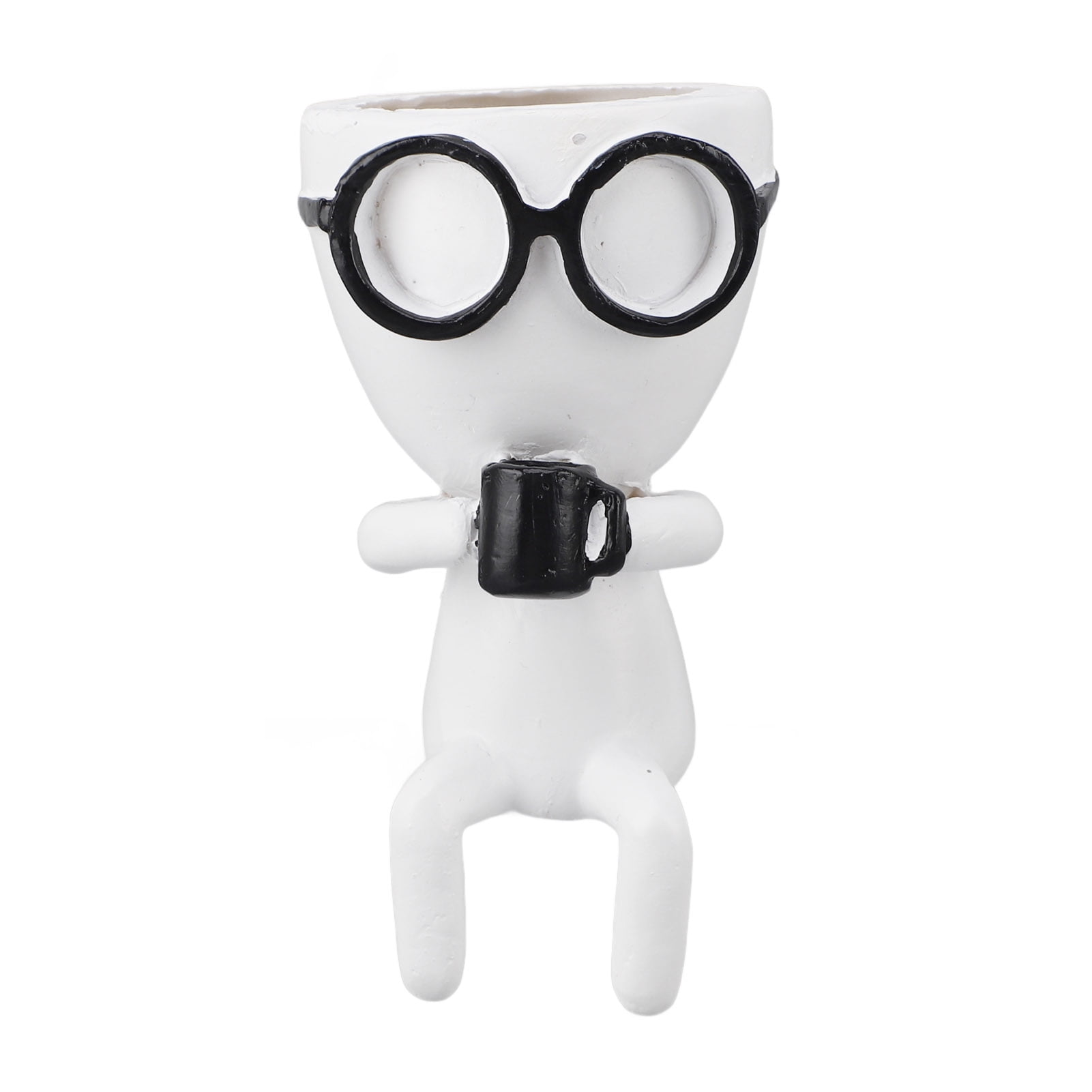 Human Shaped Plant Pots Cute Flower Pot Decorative Succulent Flowerpot ...